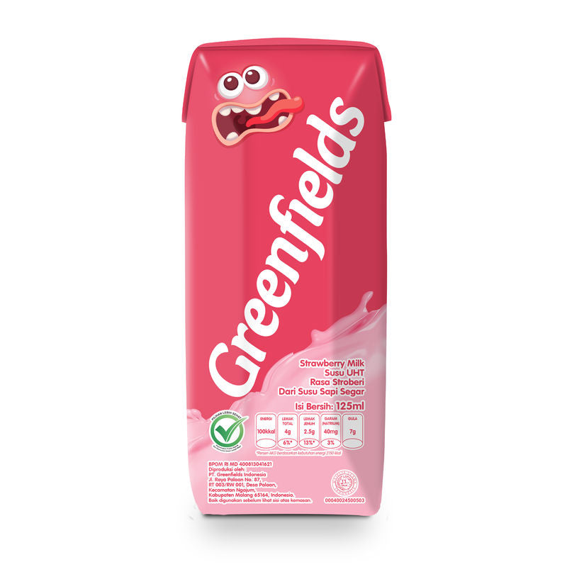 Greenfields Strawberry 105 ml (1 carton) – The Commons