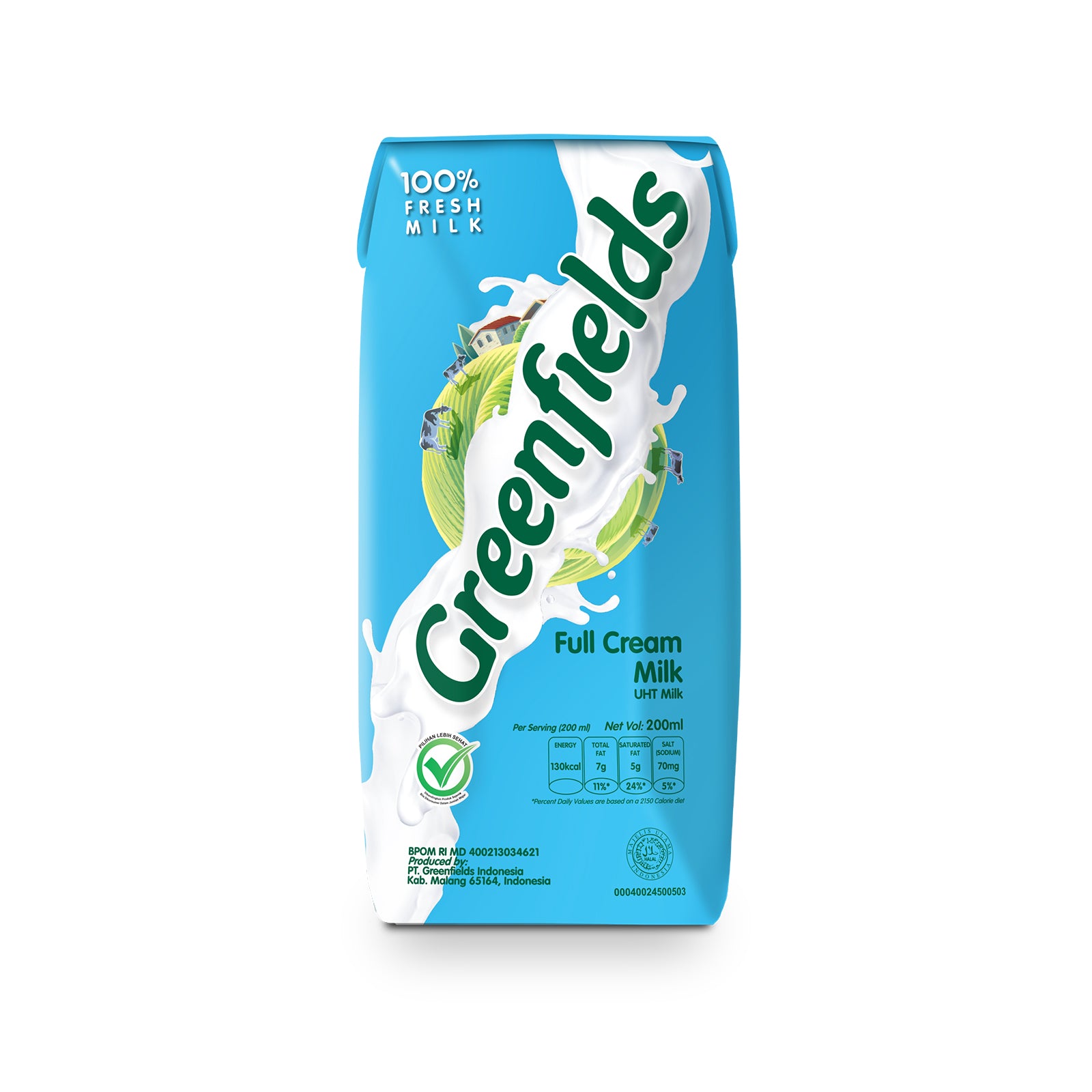 Greenfields Full Cream 200ml x 32 (1 carton) – The Commons